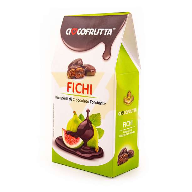 Инжир в темном шоколаде, CIOCCOFRUTTA, 0,100 кг (карт/кор) купить с ...